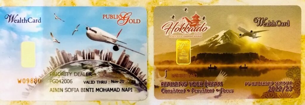 Apa Fungsi Wealth Card Public Gold ? - The Ainin Sofia